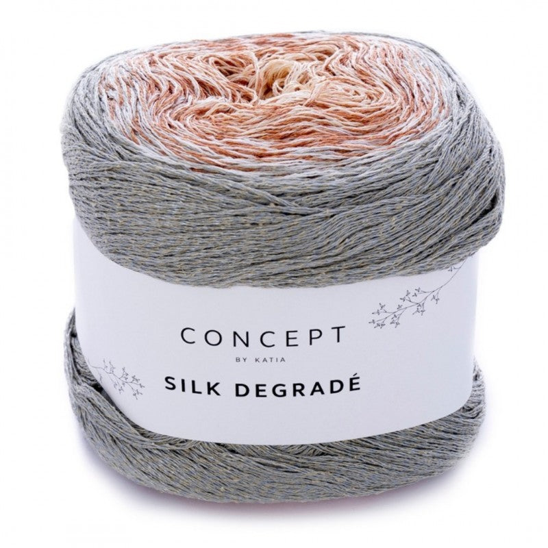 Gomitolo Katia Silk Degrade Seta 302 – Emma Fassio