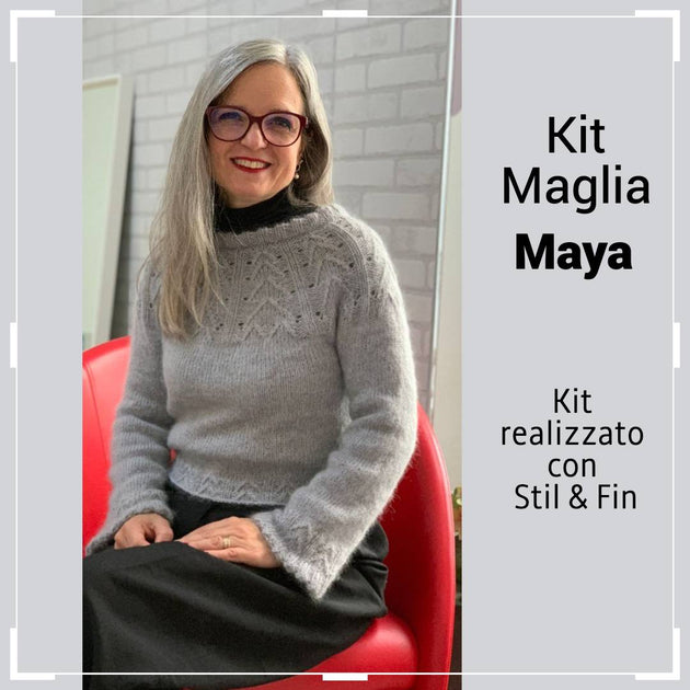 Kit Maglia ai Ferri Maya | Shop Emma Fassio